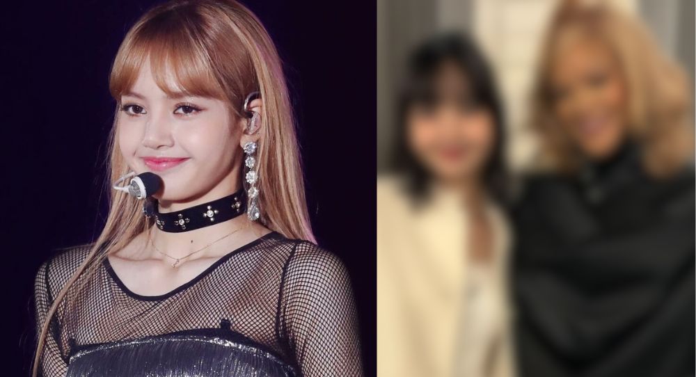 “Wow she just met the legend!”- BLACKPINK's Lisa Sparkles in Dazzling ...